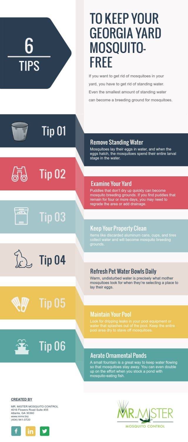 6 Tips to Keep a Yard Mosquito-Free - Mr. Mister Mosquito Control
